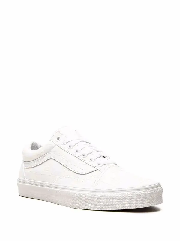 VANS Old Skool D.i.y. Checkerboard Sneakers - White