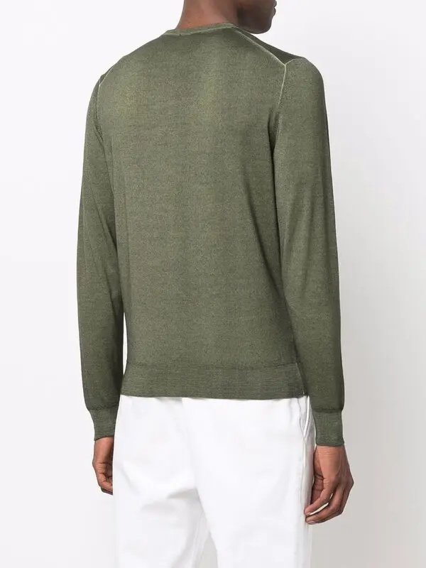 DRUMOHR Crew-neck Knit Jumper - Green