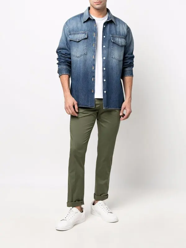 DONDUP Slim-cut Chinos - Green