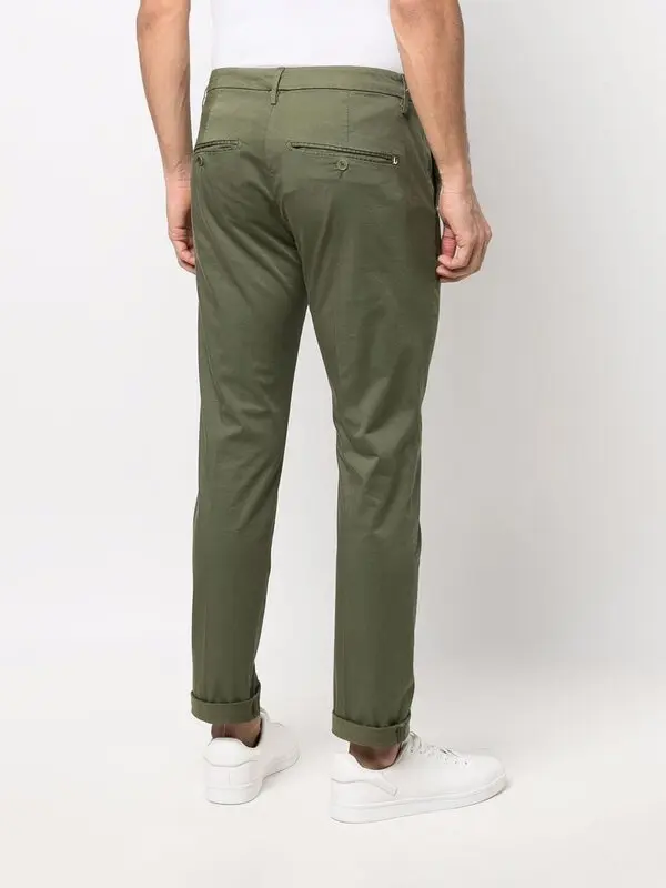 DONDUP Slim-cut Chinos - Green