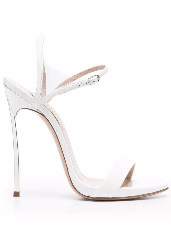 Casadei Open-toe High-heel Sandals - White