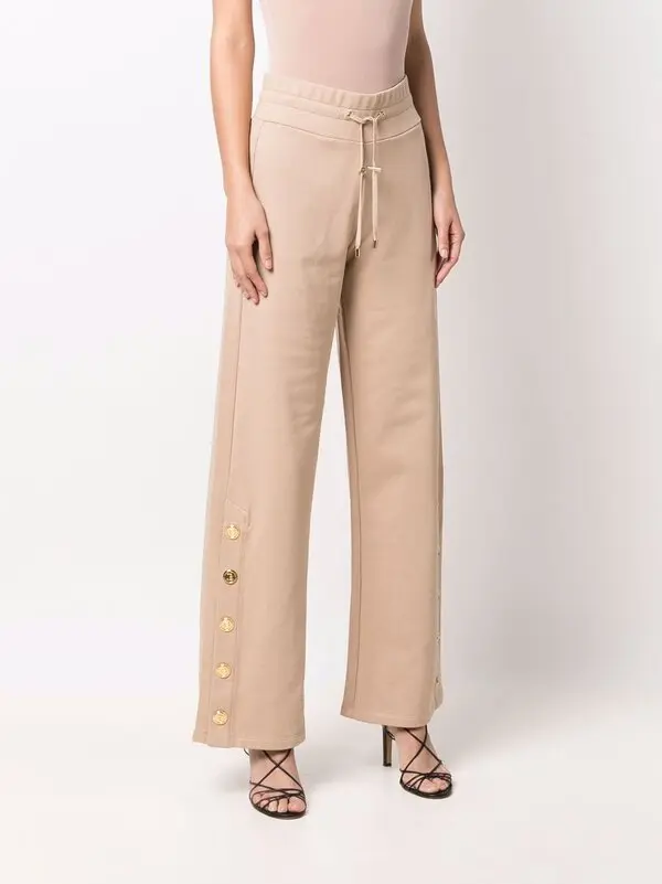 Balmain Side-button Detail Trousers