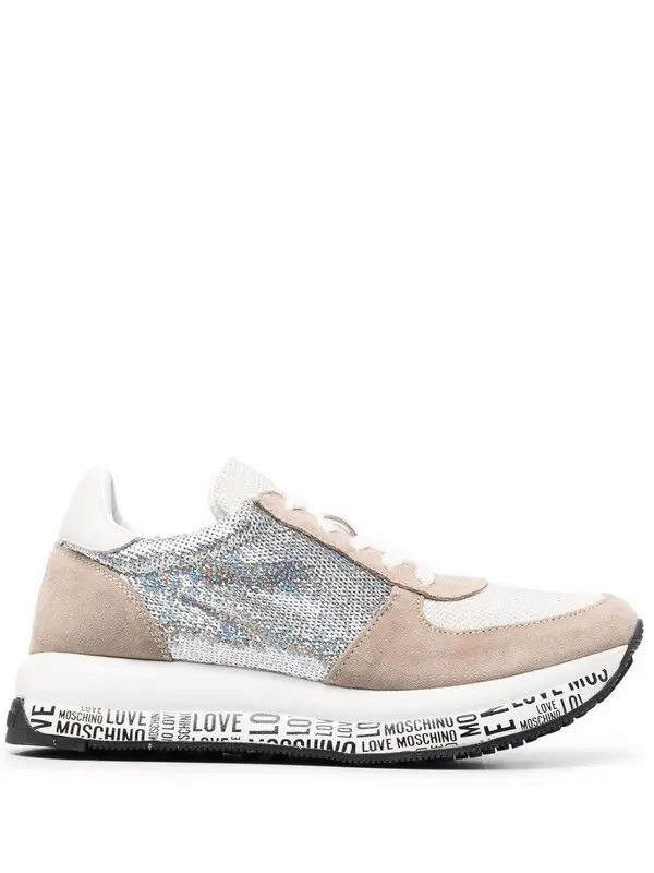 Moschino Colour-block Logo Sneakers