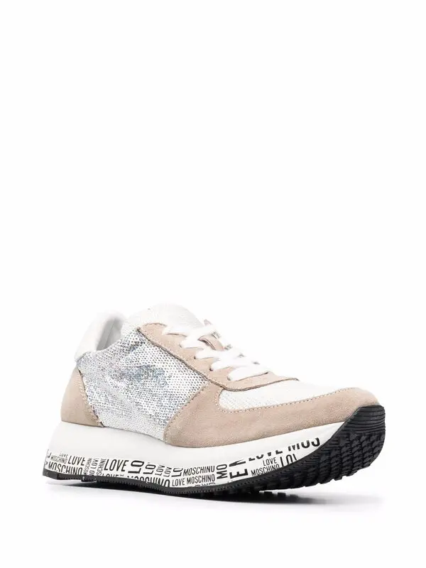 Moschino Colour-block Logo Sneakers