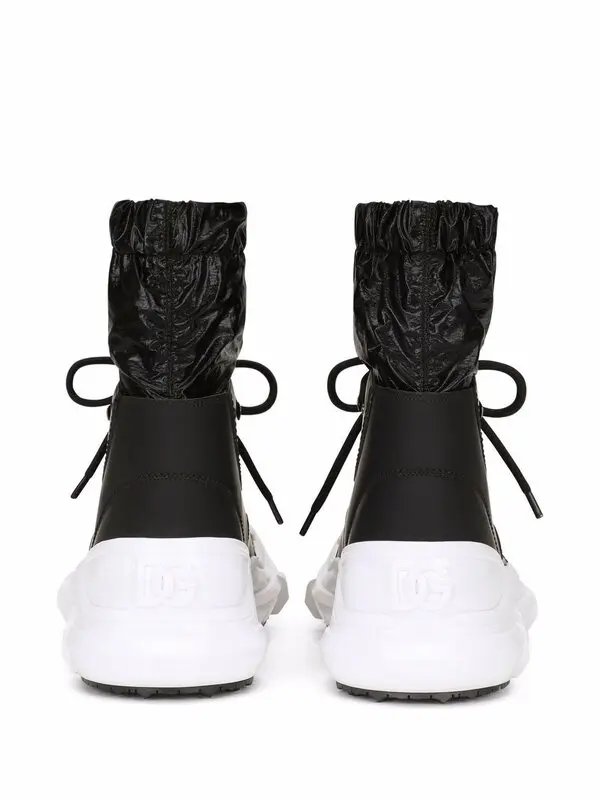 Dolce & Gabbana Elasticated Lace-up Boots