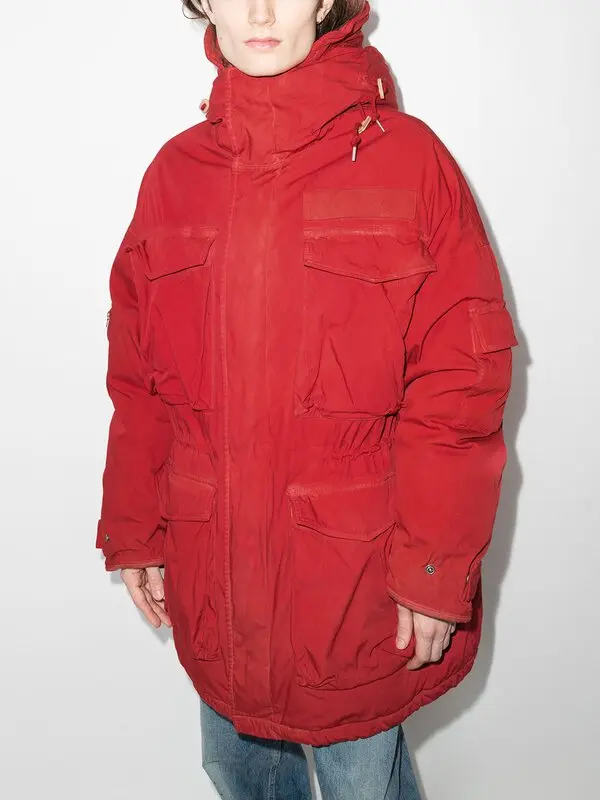 Visvim Krupa Down Field Jacket - Red | Editorialist
