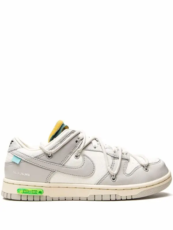 Nike X Off White X Off-white Dunk Low Lot 42 Sneakers