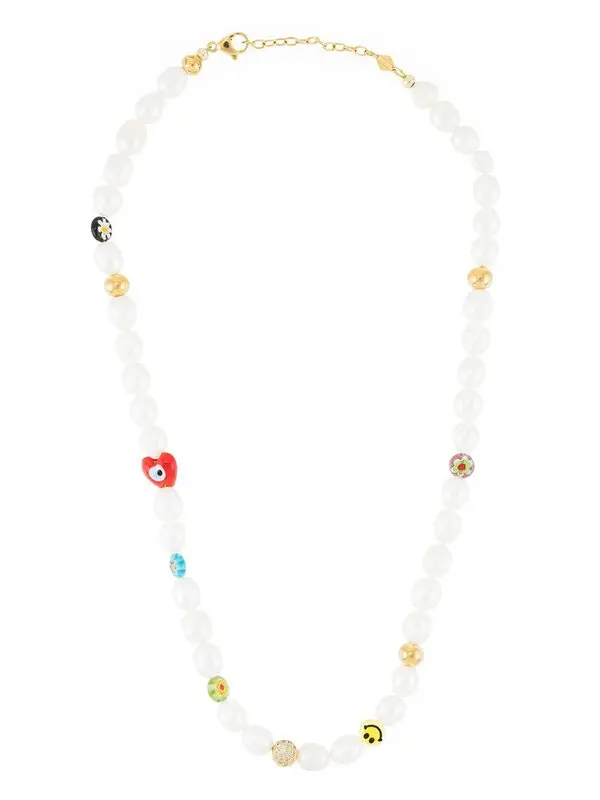 NIALAYA JEWELRY Pearl Necklace - White