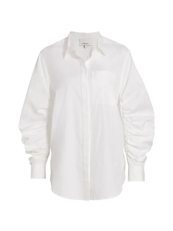 3.1 Phillip Lim Gathered Sleeve Blouse