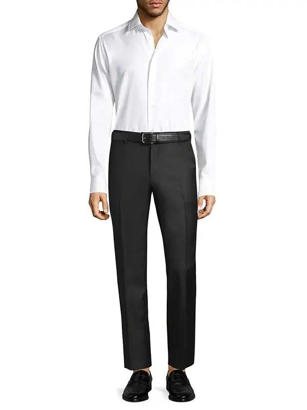 Isaia Gregory Basic Wool Trousers