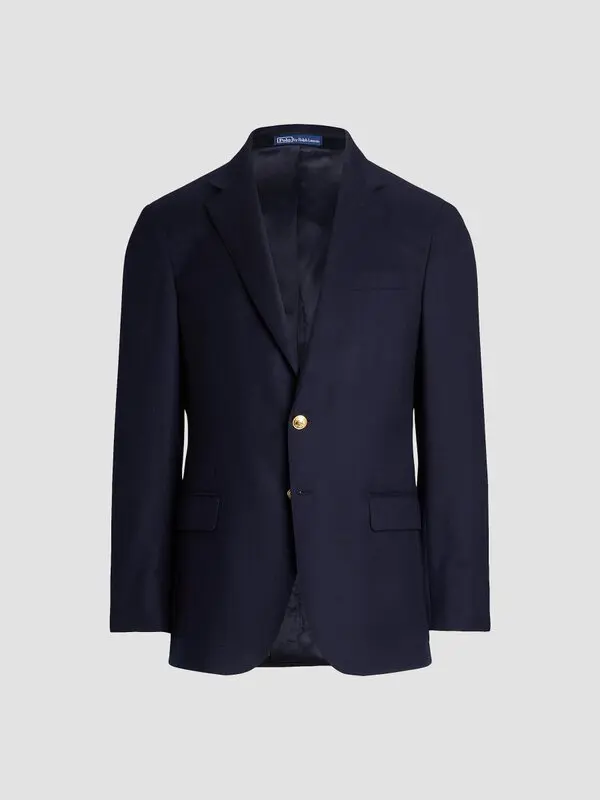 Polo Ralph Lauren The Iconic Doeskin Two-button Blazer - Navy