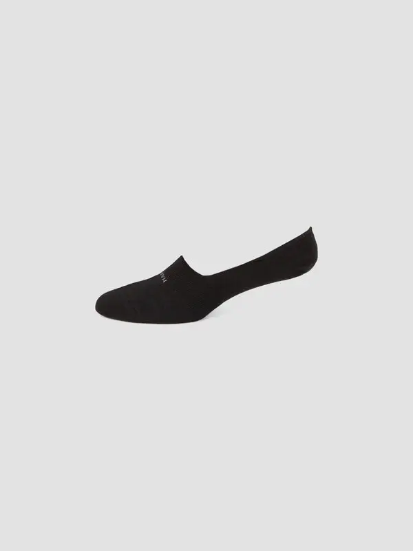 Marcoliani Invisible Socks - Black