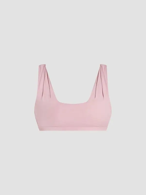 VALIMARE Como Pleated Bikini Top
