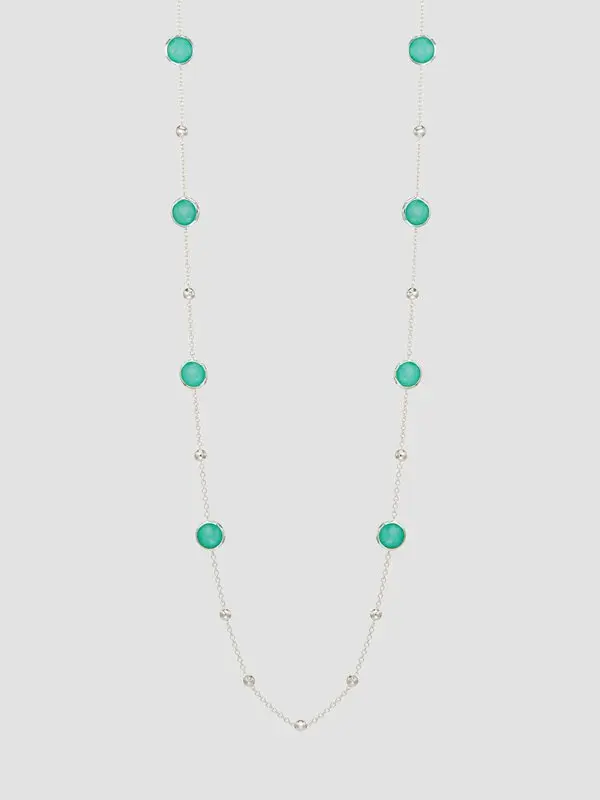 Ippolita Sterling & Turquoise Stone Necklace