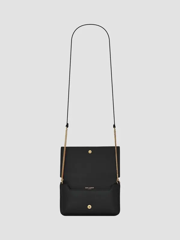 Saint Laurent College Shoulder Bag - Black