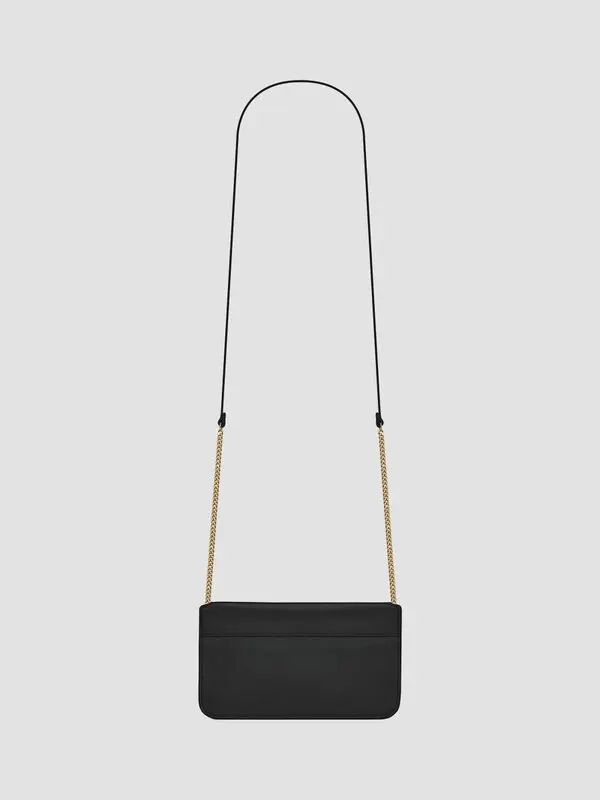 Saint Laurent College Shoulder Bag - Black
