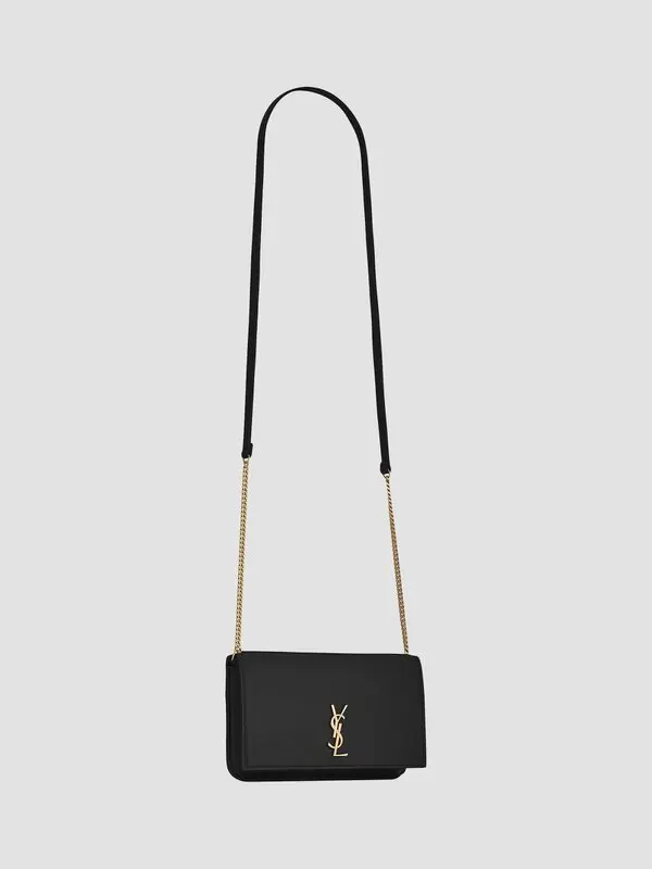 Saint Laurent College Shoulder Bag - Black