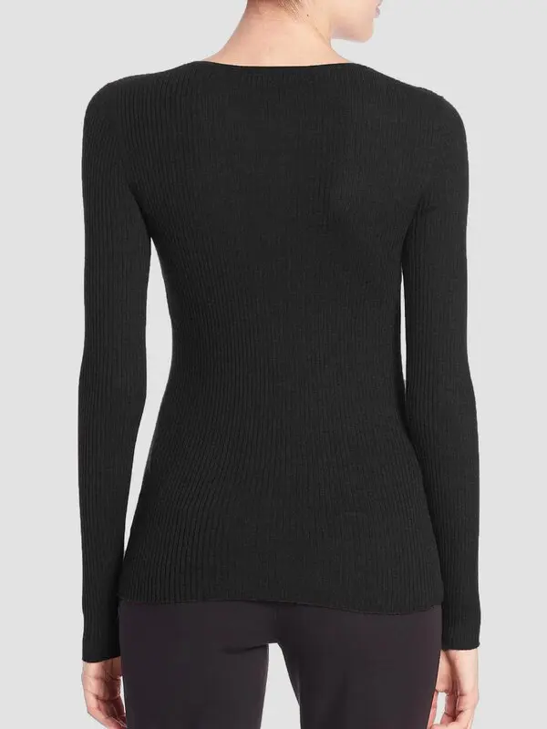 Theory Mirzi Refined Merino Wool Sweater