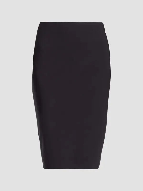 Theory Skinny Stretch-wool Pencil Skirt