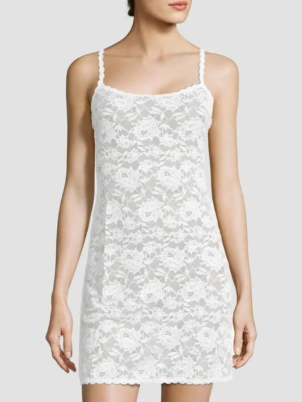Cosabella Never Say Never Foxie Lace Chemise - White