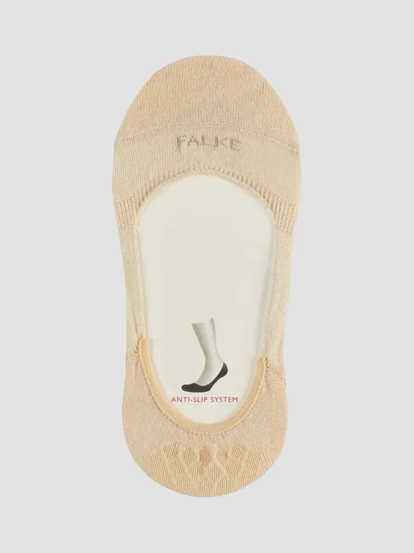Falke Cotton-blend Invisible Socks - Cream