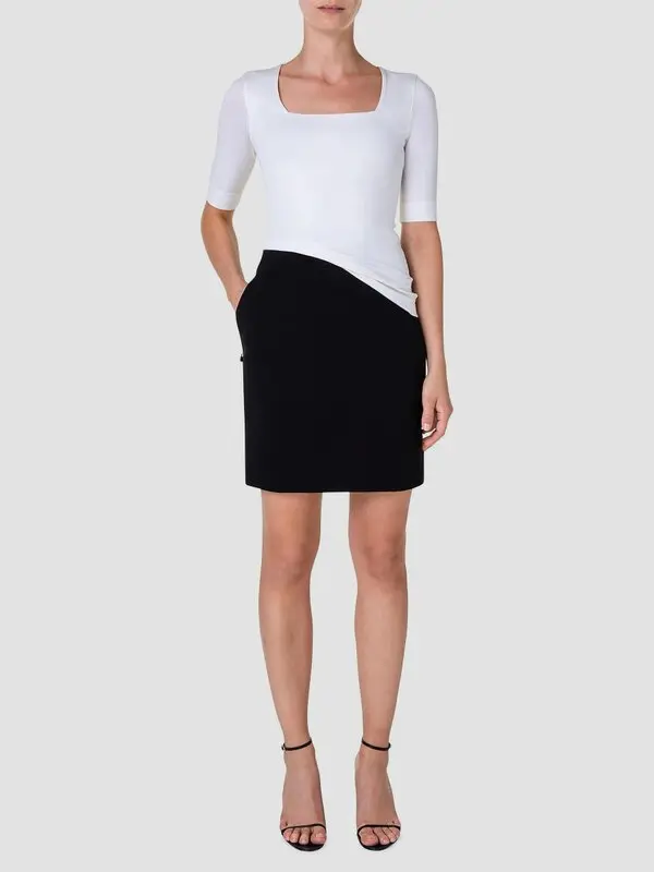 Akris Jersey Pencil Skirt