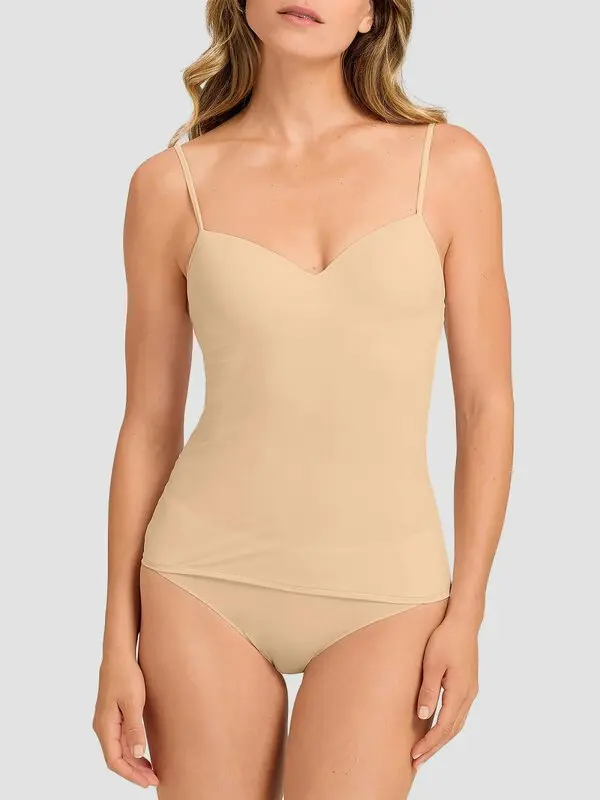 Hanro Allure Bra Camisole - Nude