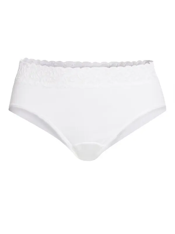Hanro Mots Cotton Hipster Brief - Black