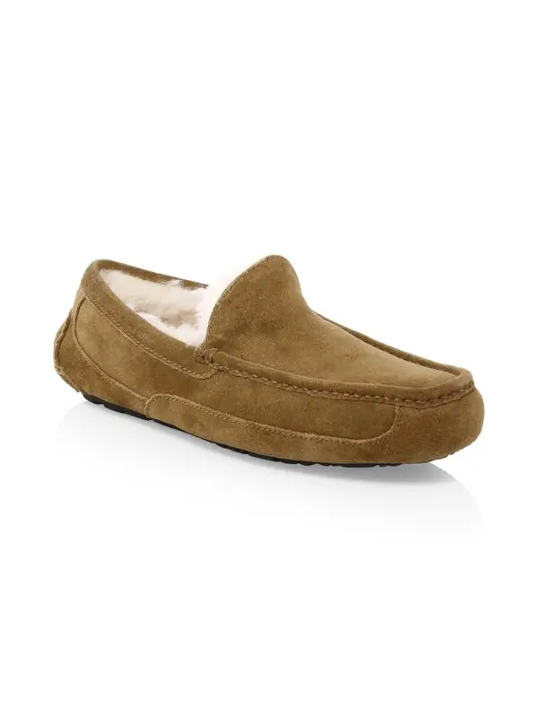 UGG Ascot Suede Slippers - Chestnut