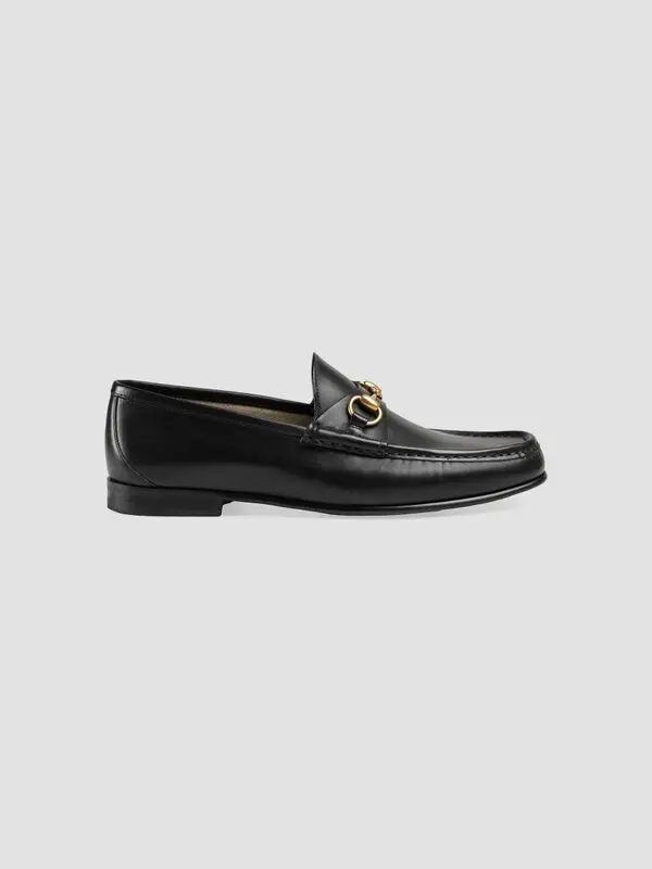 Gucci 1953 Horsebit Leather Loafer - Black