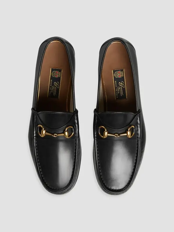 Gucci 1953 Horsebit Leather Loafer - Black