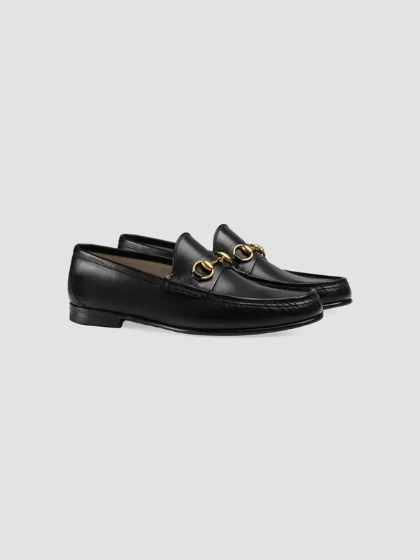 Gucci 1953 Horsebit Leather Loafer - Black