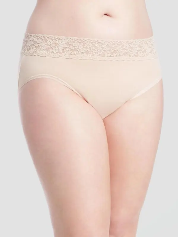 Hanky Panky Plus Cotton French Brief - Black