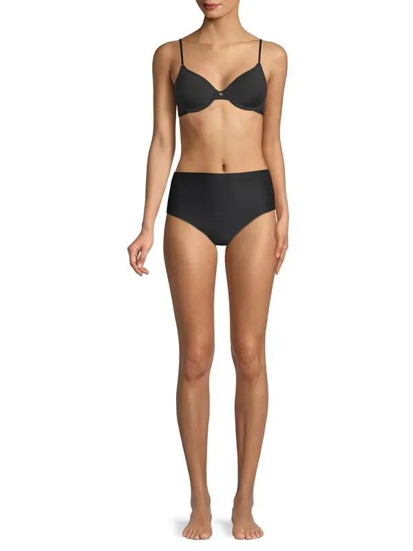 Chantelle Soft Stretch Retro Thongs - Black