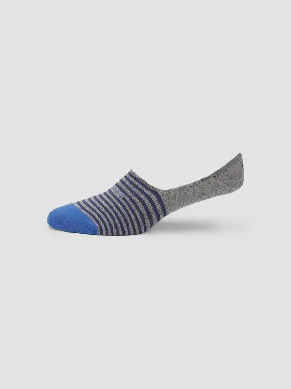 Marcoliani Striped Invisible Socks