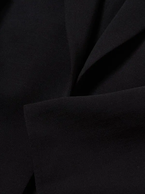 Akris Odette Notch Lapel Wool Blazer