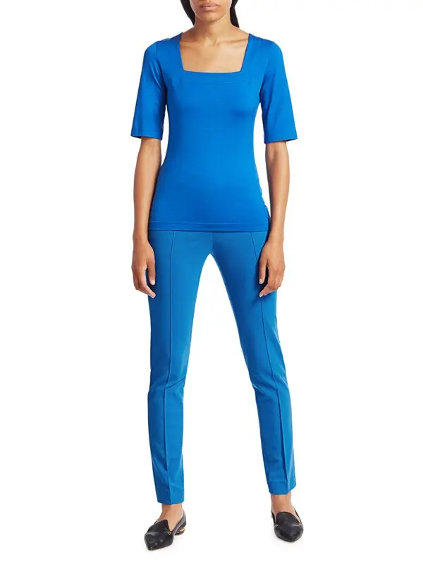 Akris Mara Jersey Leggings - Coal