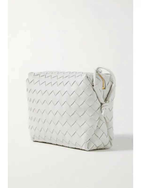 Bottega Veneta Loop Crossbody Bag - White