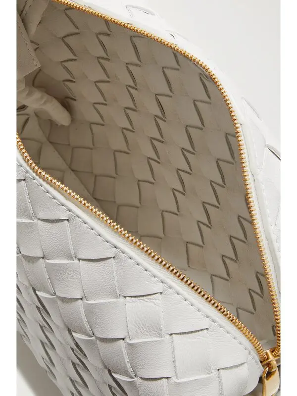 Bottega Veneta Loop Crossbody Bag - White