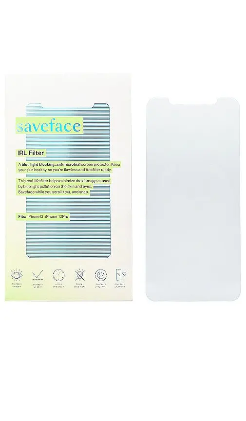 SAVEFACE Blue Light Blocking Irl Filter 13/13 Pro/14 In White - N,a