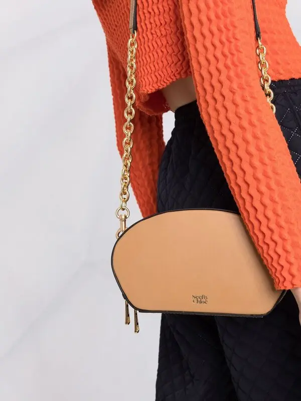 See By Chloé Shell Leather Crossbody Bag