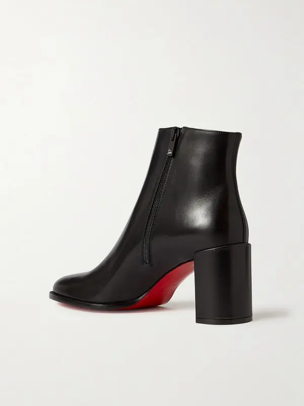 CHRISTIAN LOUBOUTIN Adoxa 70 Leather Ankle Boots