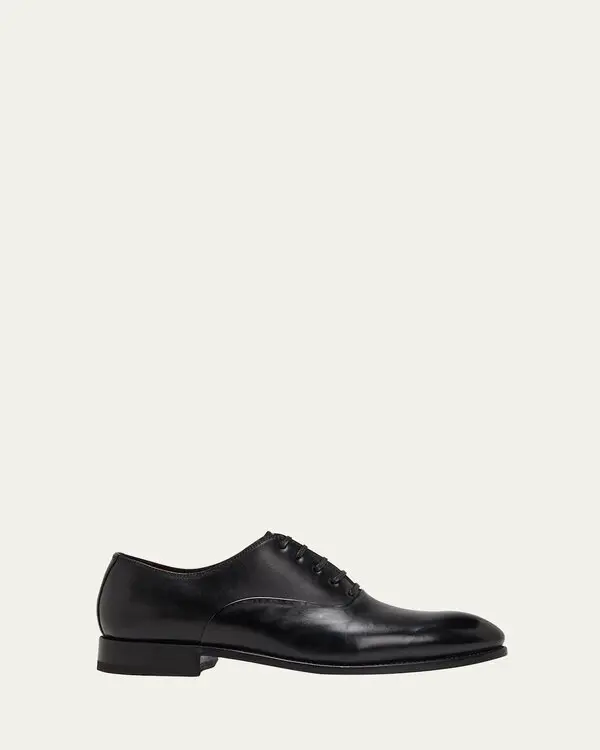 Bontoni Leather Oxfords - Black
