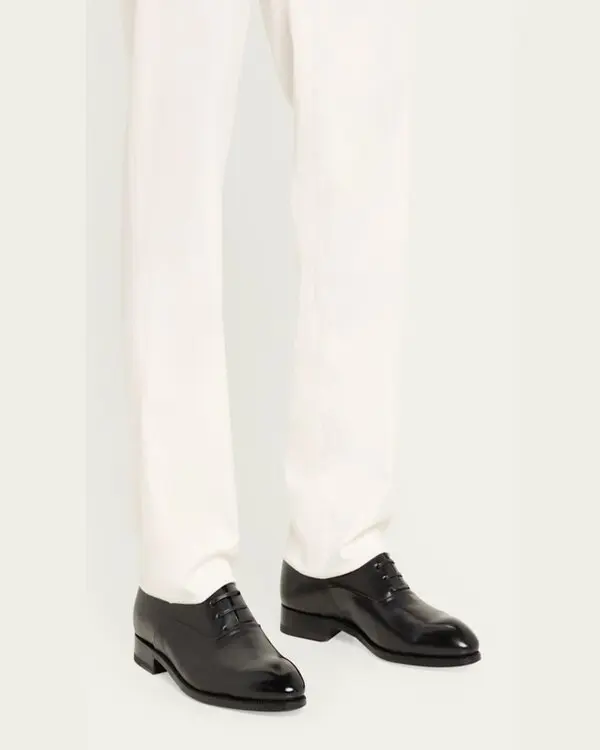 Bontoni Leather Oxfords - Black