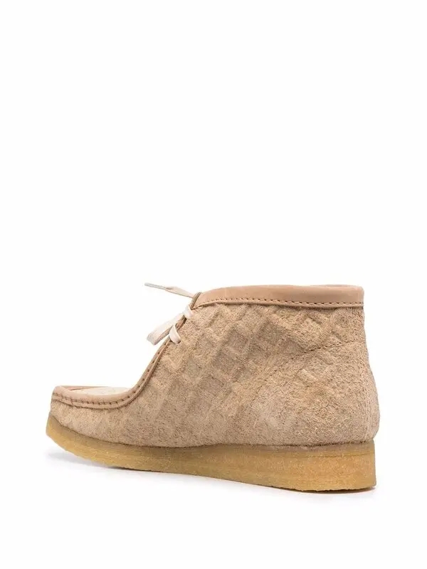 Clarks Textured Lace-up Boots