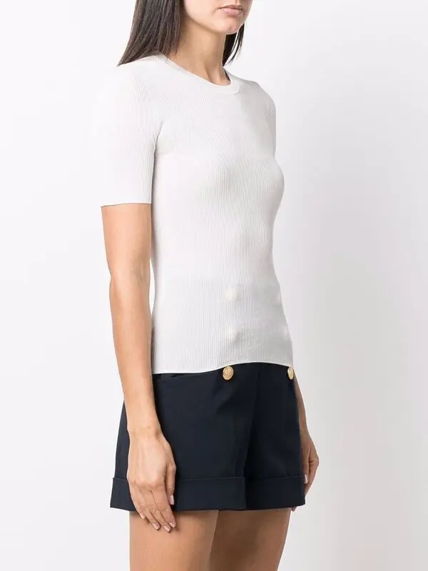 P.a.r.o.s.h Knitted Top - White
