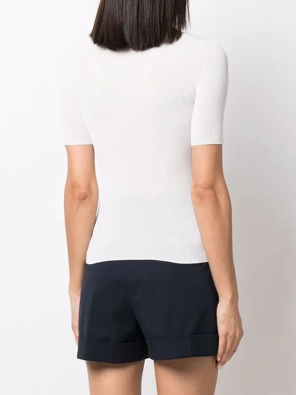 P.a.r.o.s.h Knitted Top - White