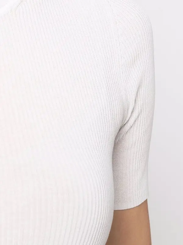 P.a.r.o.s.h Knitted Top - White