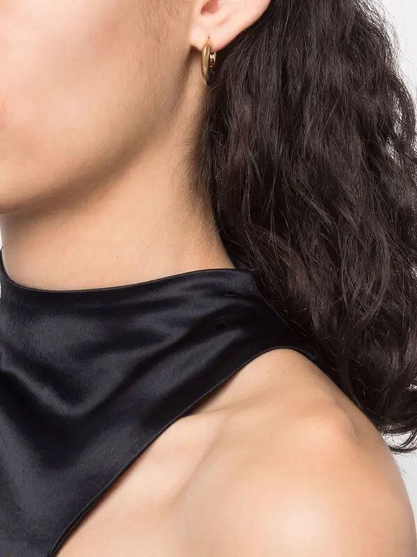 MARIA BLACK Fei Pointed Hoop Earrings