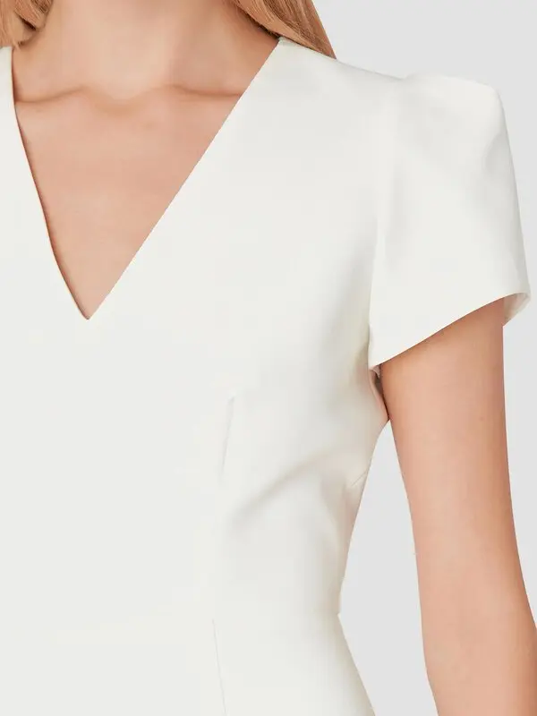 MILLY Cady Minidress - Ecru